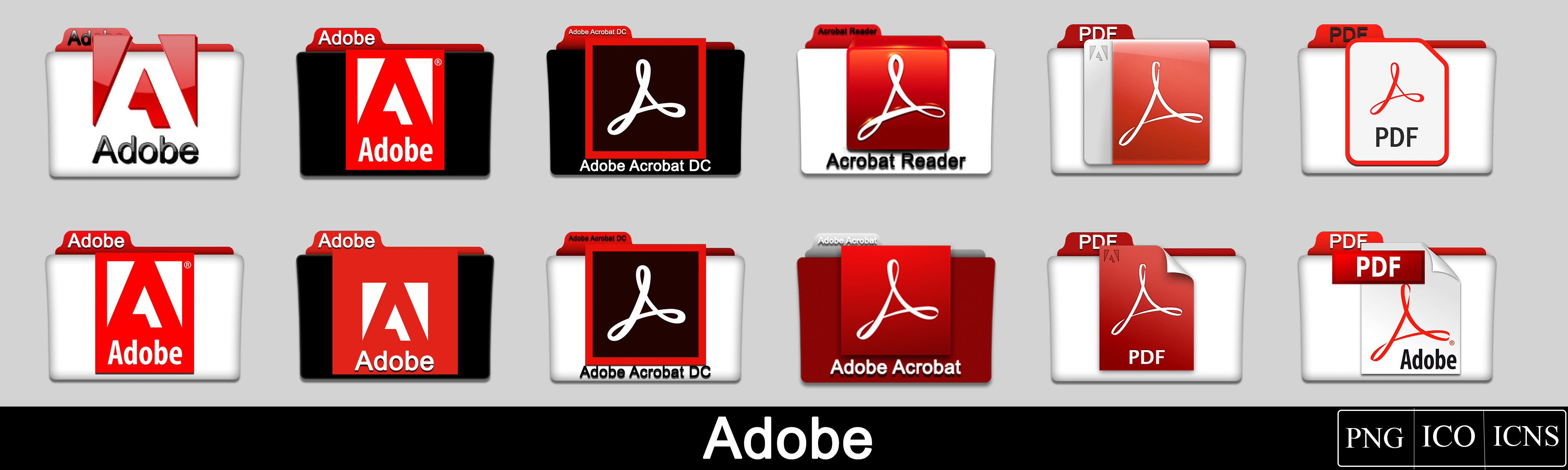 Adobe Folder Icon