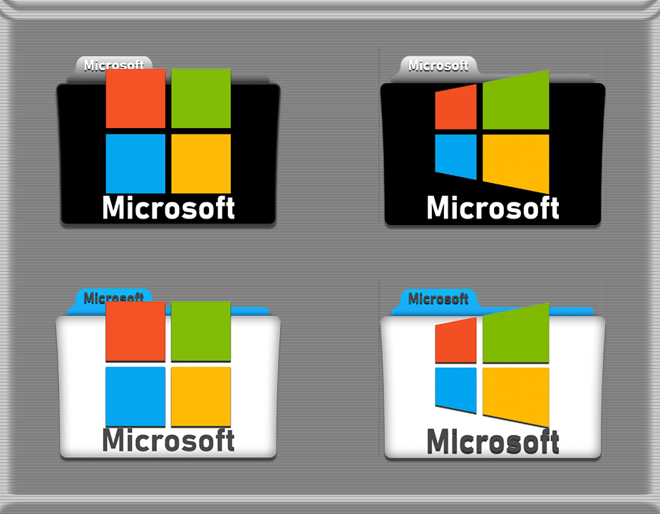 Microsoft Folder icon pack by Meyer69 on DeviantArt