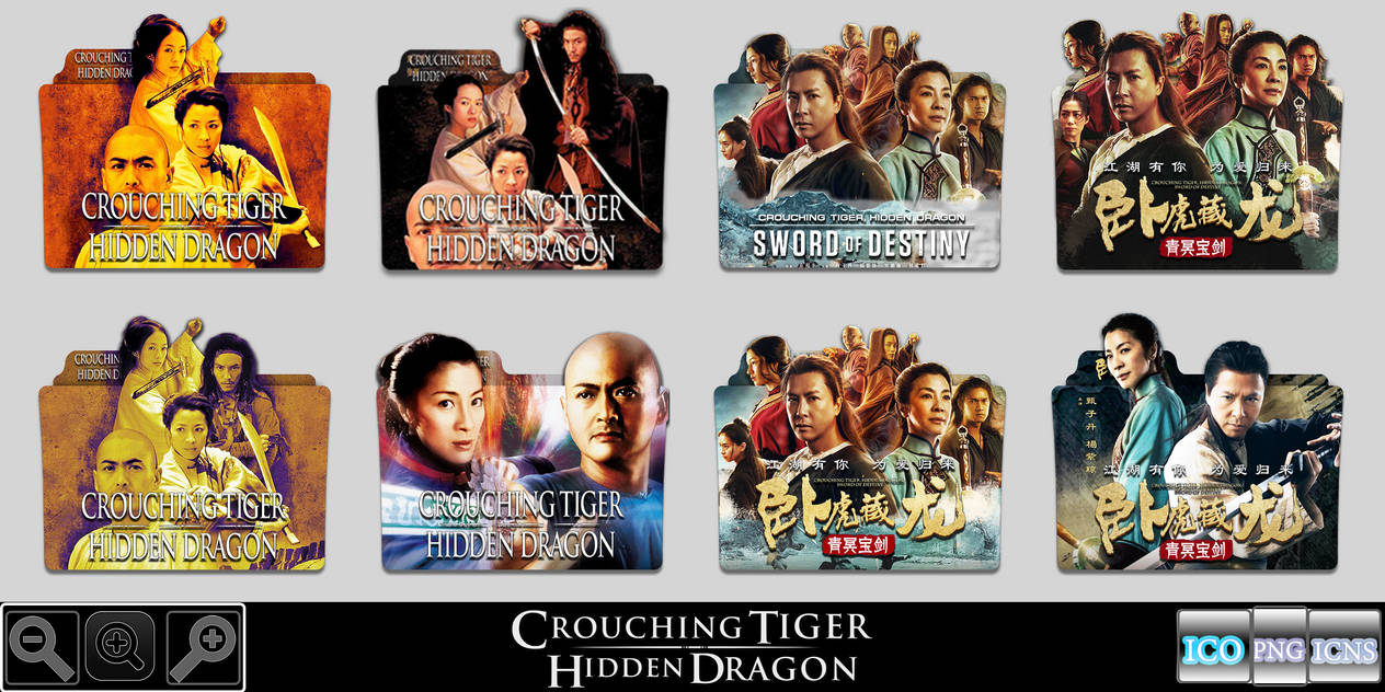 Crouching Tiger Hidden Dragon Folder icon pack by Meyer69 on DeviantArt