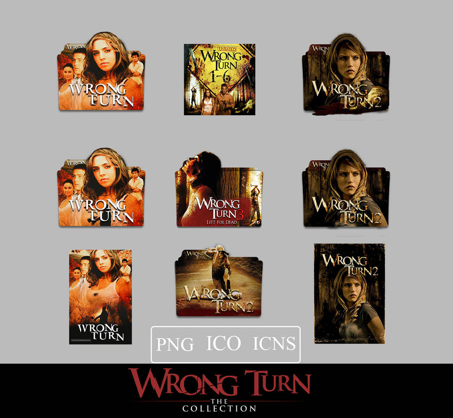 Wrong Turn Folder icon pack by Meyer69 on DeviantArt