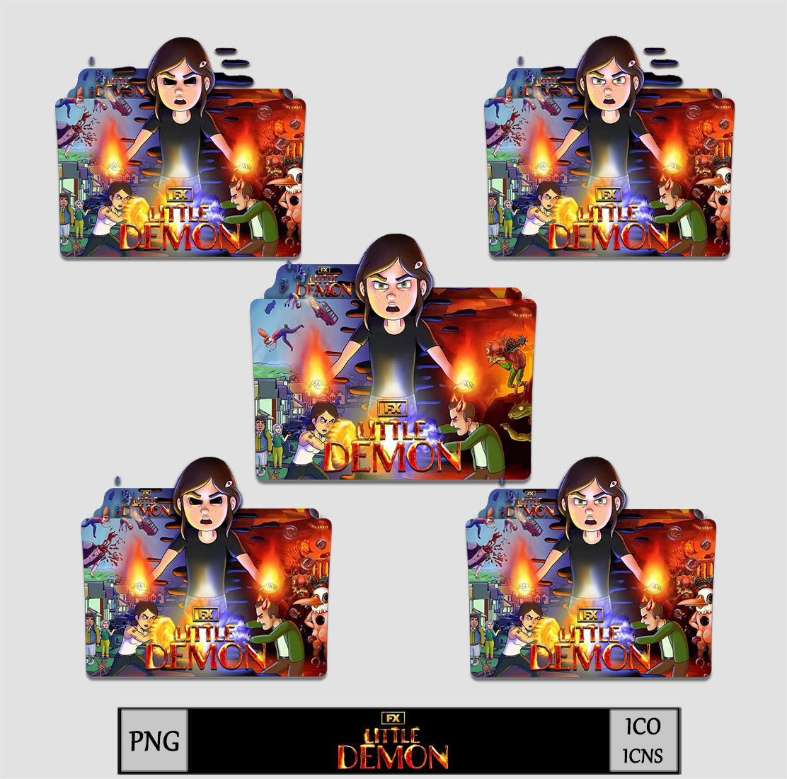 Little Demon (2022-) Folder icon mini Pack by Meyer69 on DeviantArt