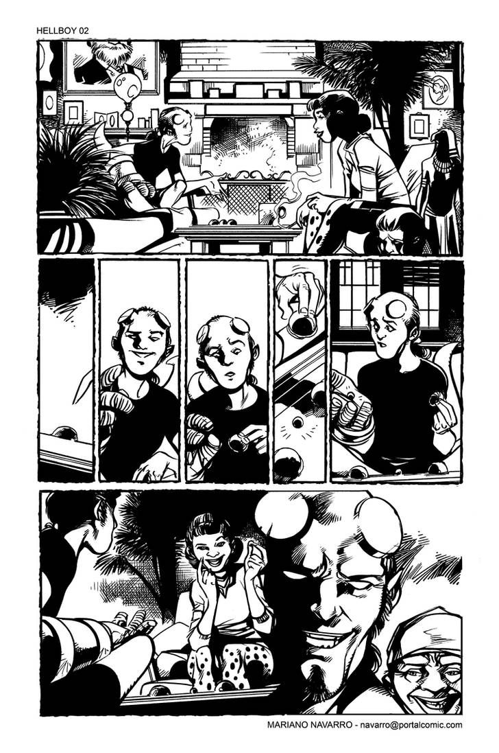 Hellboy sample 02 by MarianoNavarro on DeviantArt