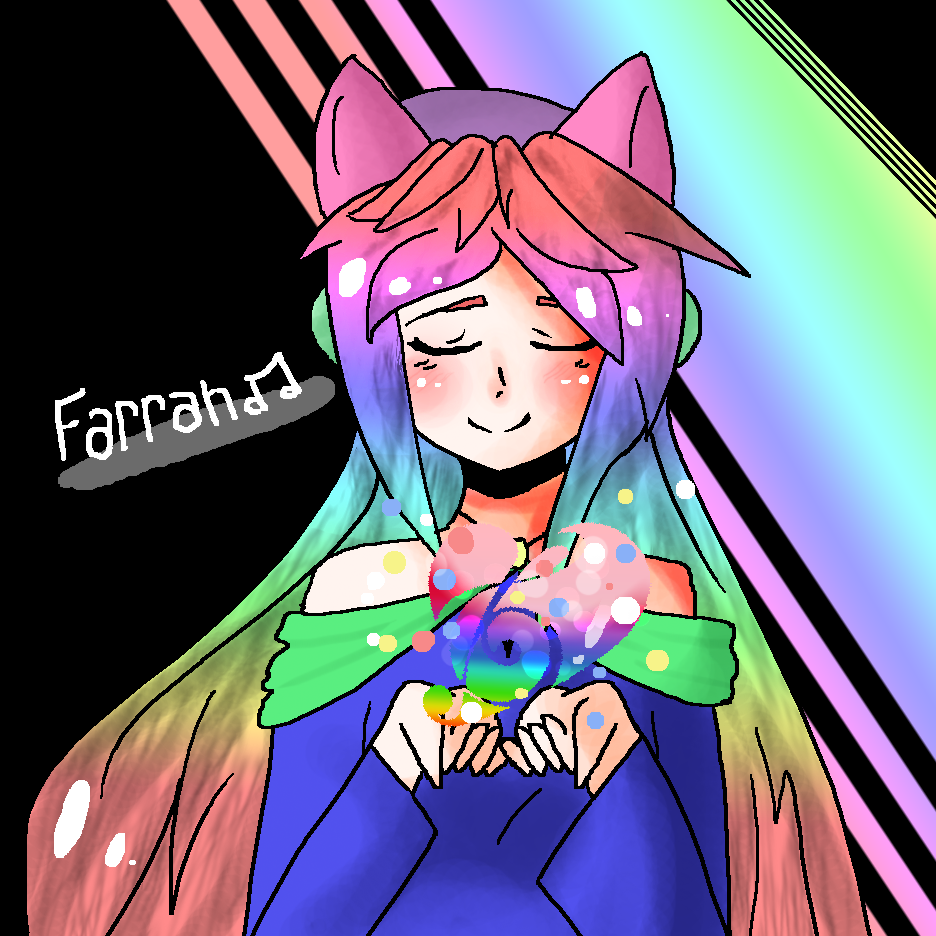 Farrah Art trade by Koneko-Kudo on DeviantArt