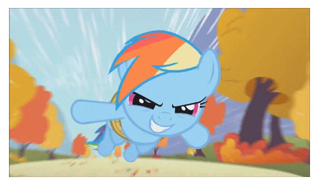 Rainbow Dash Dashing Gif by Clone999 on DeviantArt