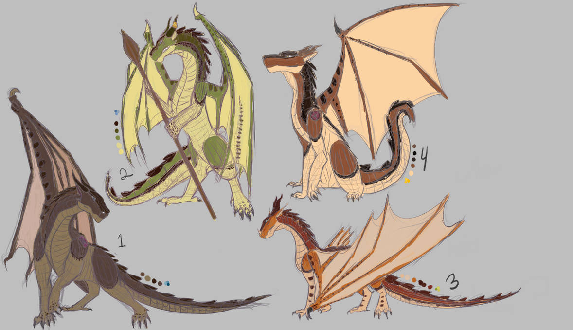 Mudwing Adopt Batch #6 - [closed] by Bronze-Adopts on DeviantArt