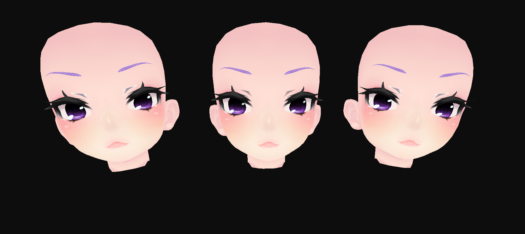 TDA face edit dl by monat by Mon-et on DeviantArt