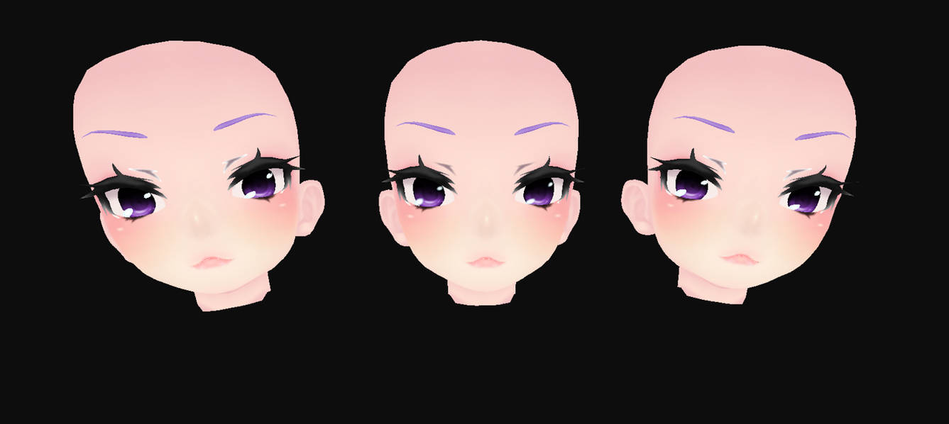 TDA face edit dl by monat by Mon-et on DeviantArt