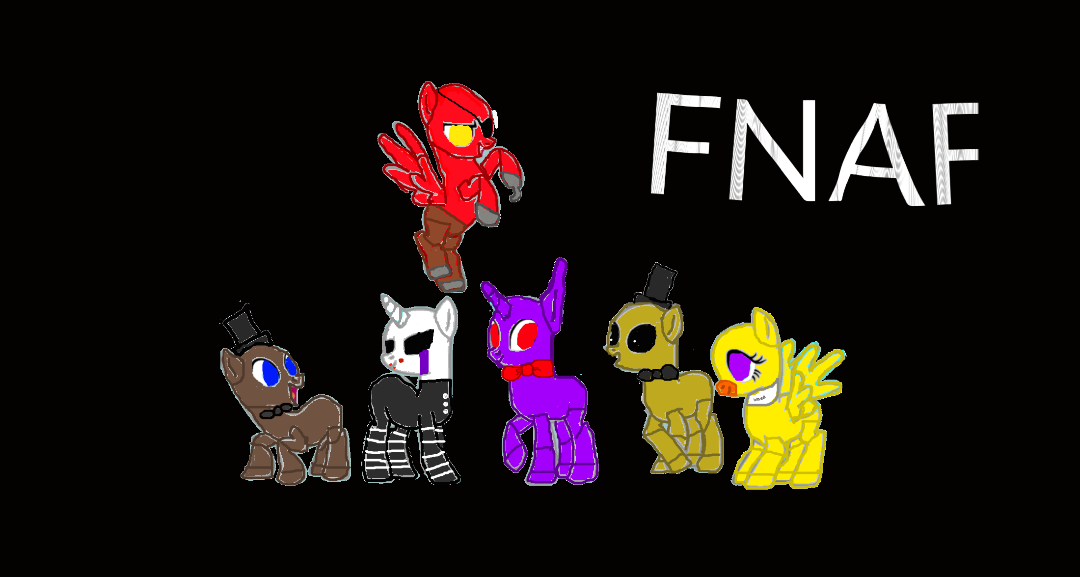 fnaf pony edition by Kittythecat411 on DeviantArt