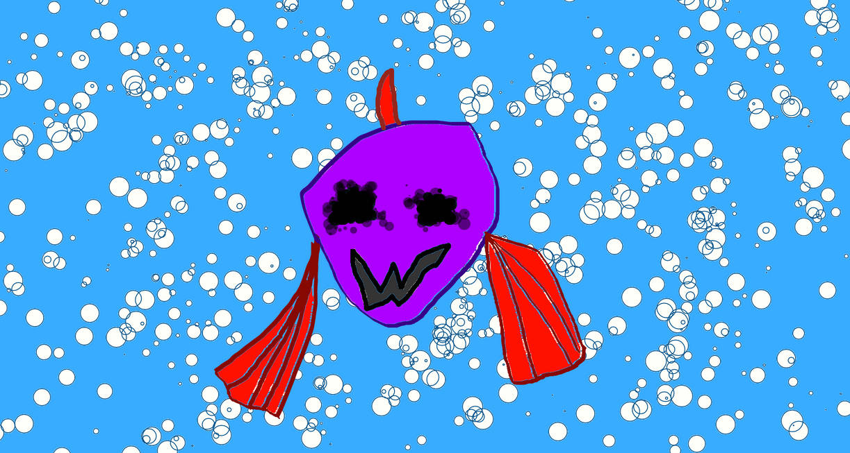 the scary fish by Kittythecat411 on DeviantArt