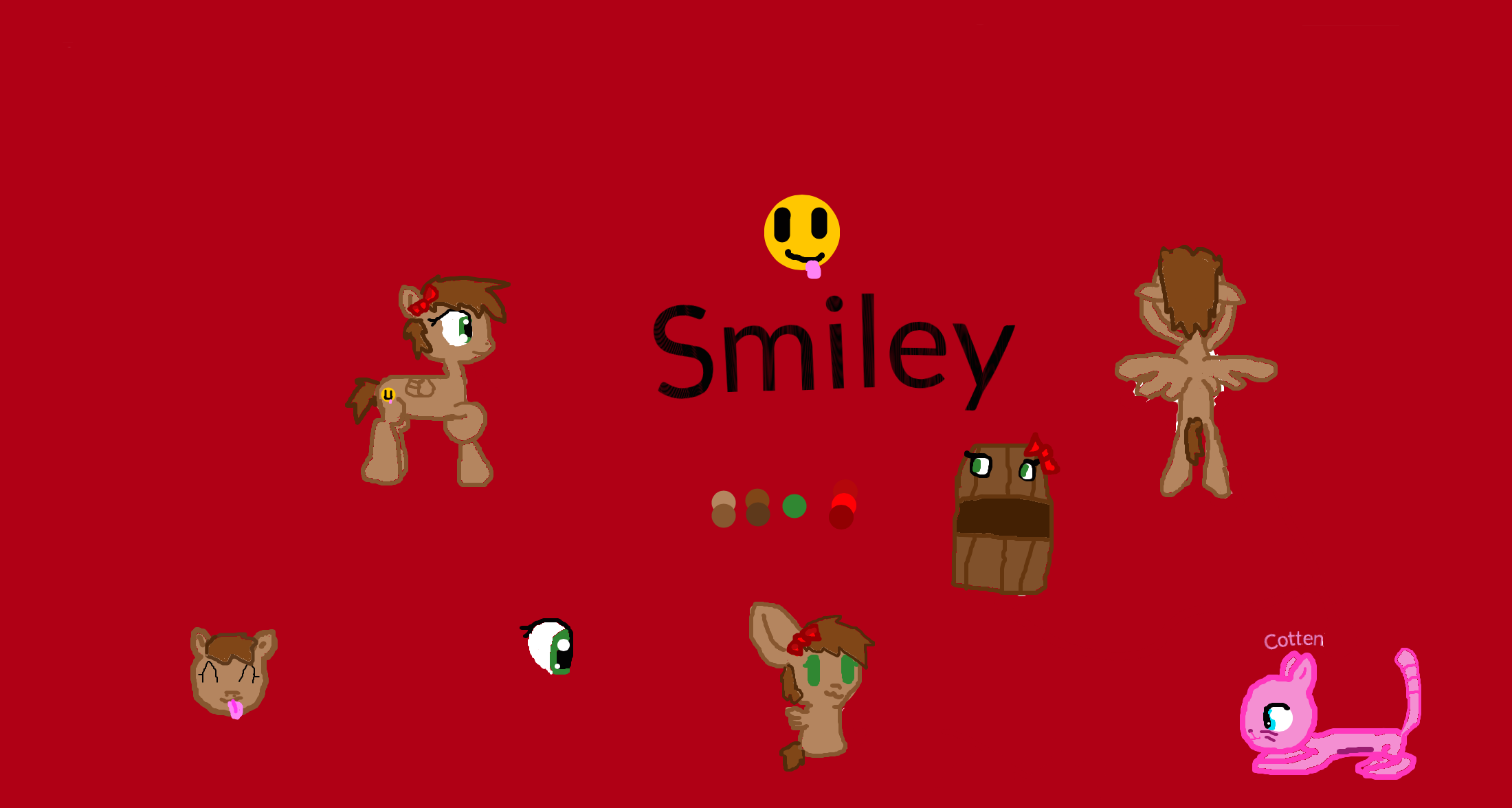 Smiley my oc by Kittythecat411 on DeviantArt