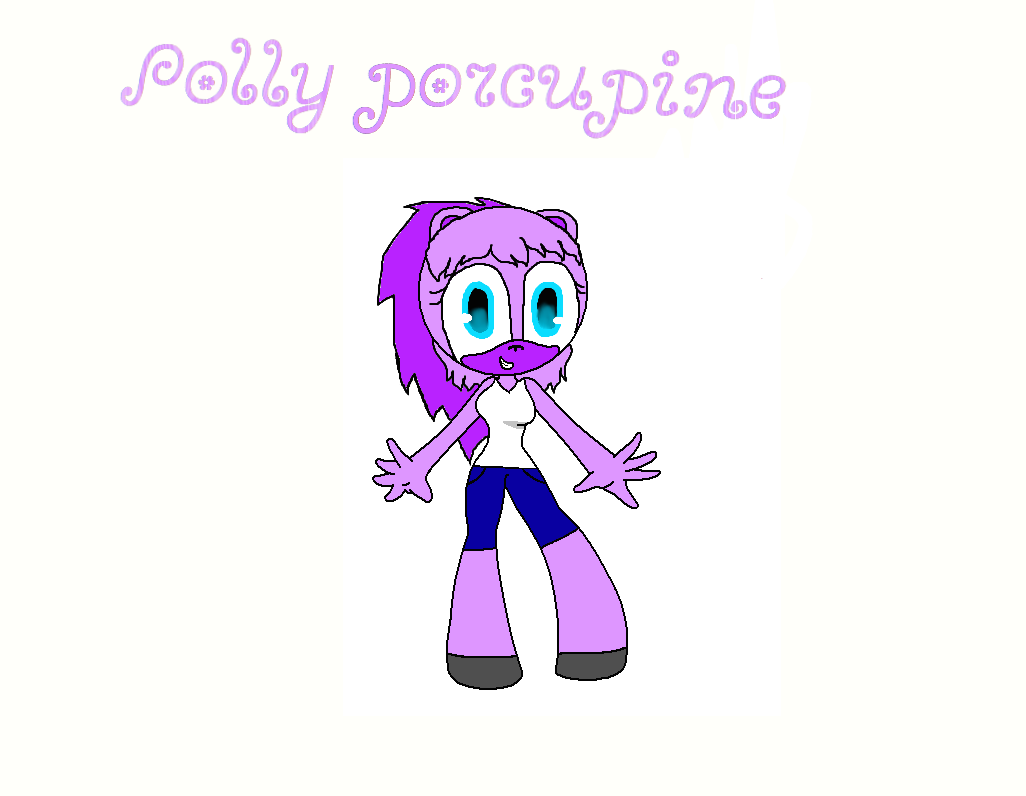 my Sonic oc Polly by Kittythecat411 on DeviantArt