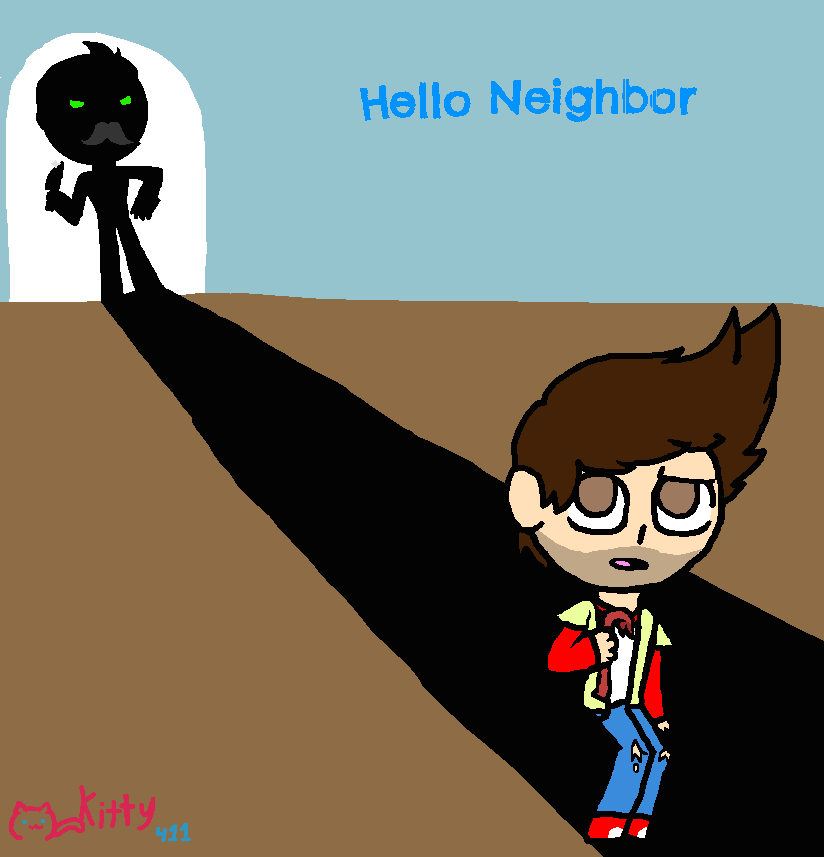 Hello Neighbor fanart by Kittythecat411 on DeviantArt