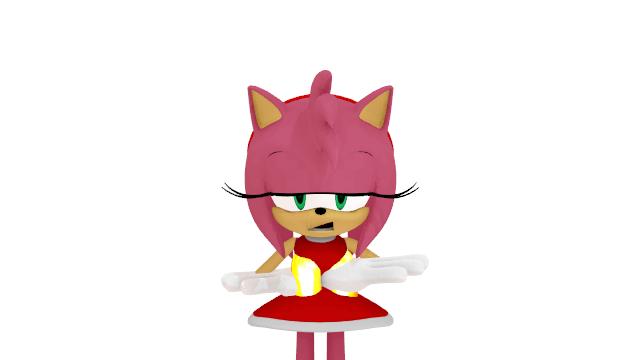 MMD Expressive Amy Rose Model reupload by animoatku85jr on DeviantArt