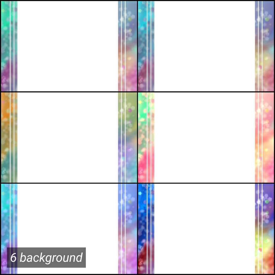 Background 03_pack_border multicolor by Alletero on DeviantArt