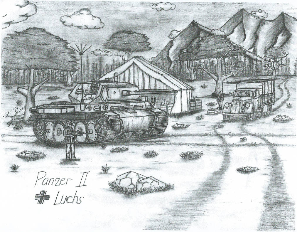 Panzer II Luchs by WULF-1045 on DeviantArt