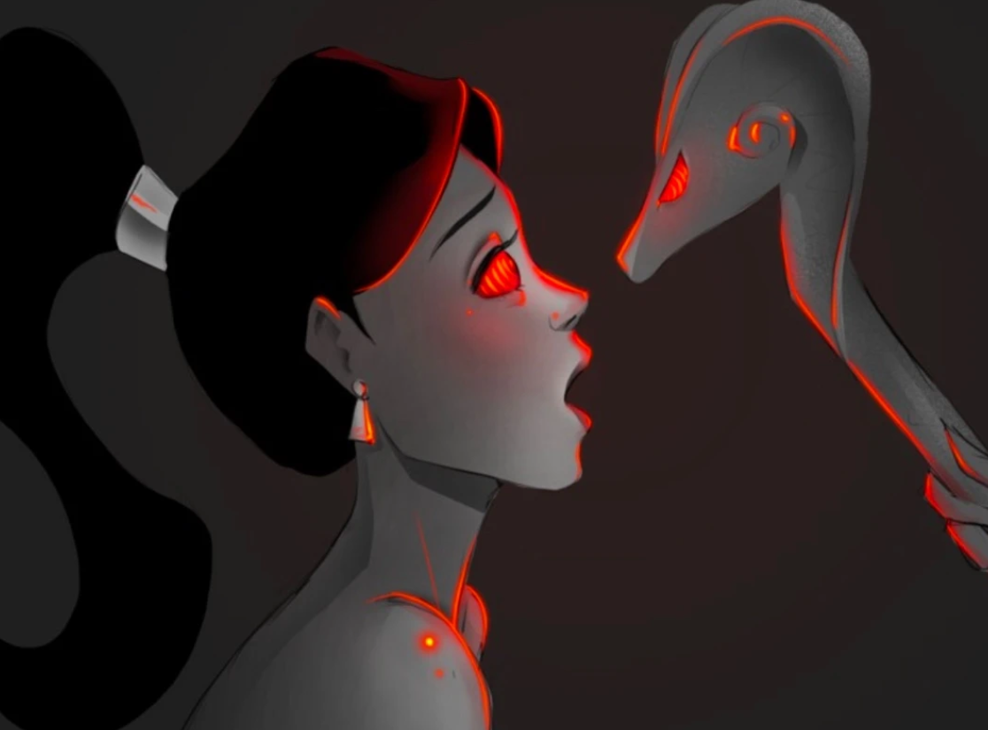 Jasmine entranced by Jafar's Staff by HypnoRaven on DeviantArt
