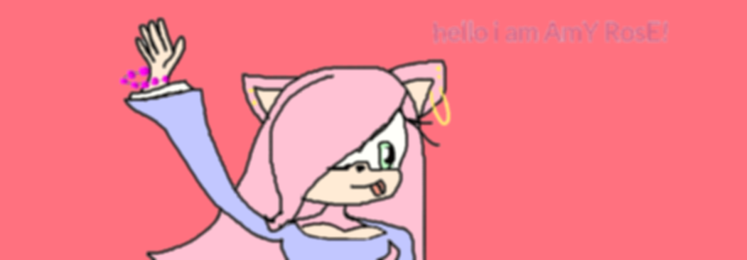 Hello i am AmY RosE by AkaiTheHedgehog on DeviantArt
