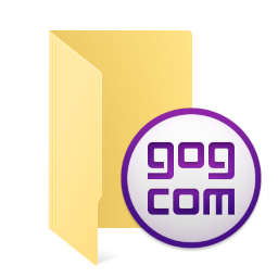 GOG Galaxy folder icon 1.0 by C3POwen on DeviantArt
