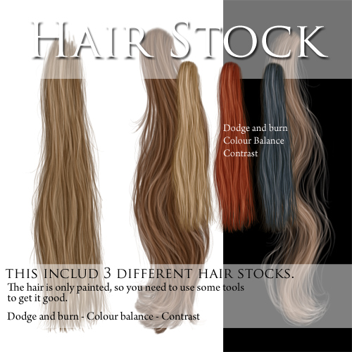 Hair stock PSD files by CindysArt on DeviantArt