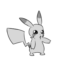 Chibi Pikachu Base f2u by Nexys4t on DeviantArt