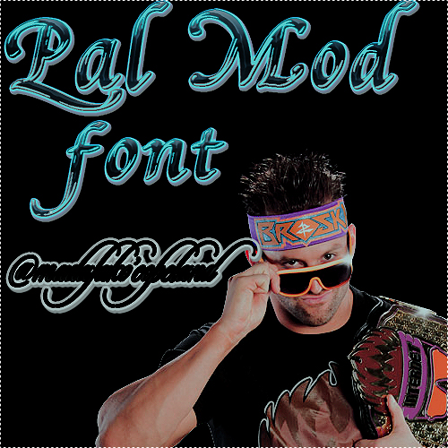 Pal Mod Font by MadafakoCopeland on DeviantArt