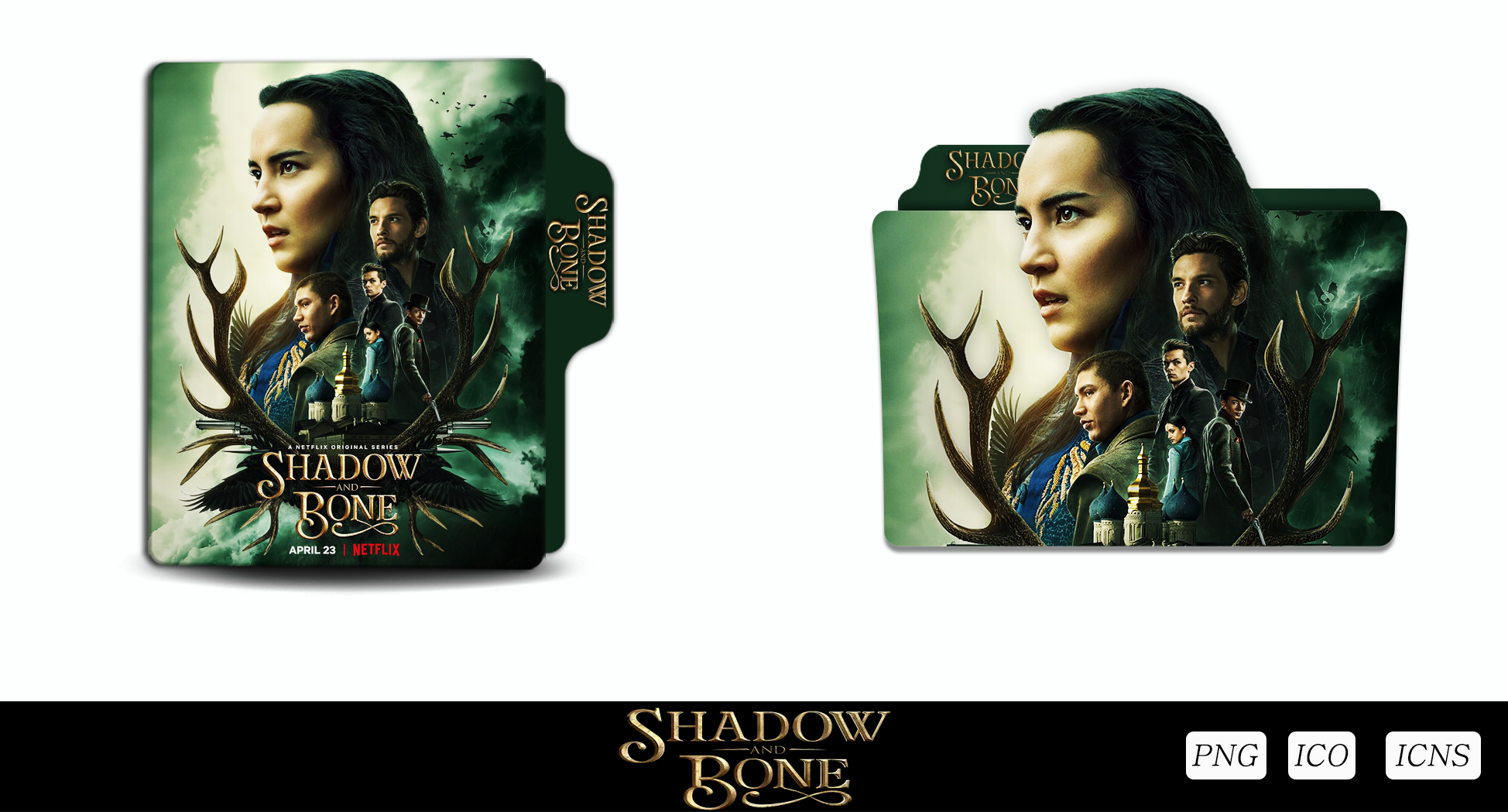 Shadow and Bone Season 1 Folder Icon by MohamedZaeem on DeviantArt
