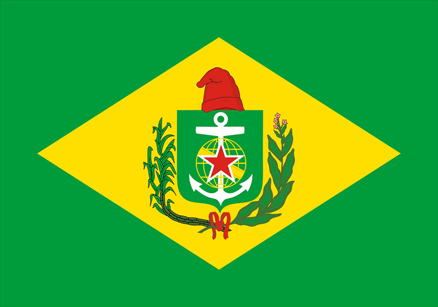 Flag of a Communist Brazil by theminer220 on DeviantArt