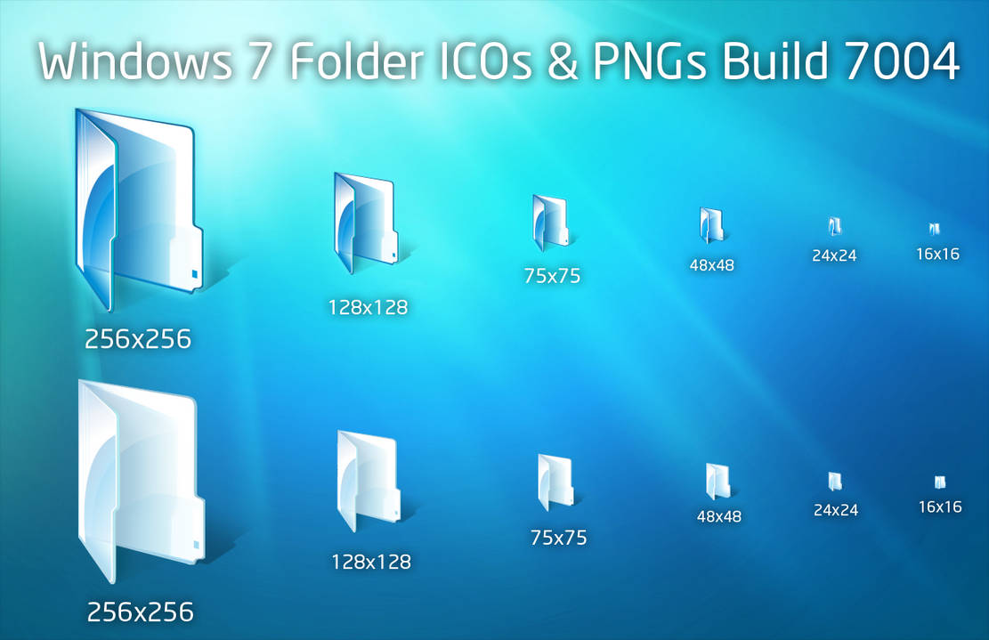 Windows 7 Folders Build 7004 by Z08-Styles on DeviantArt