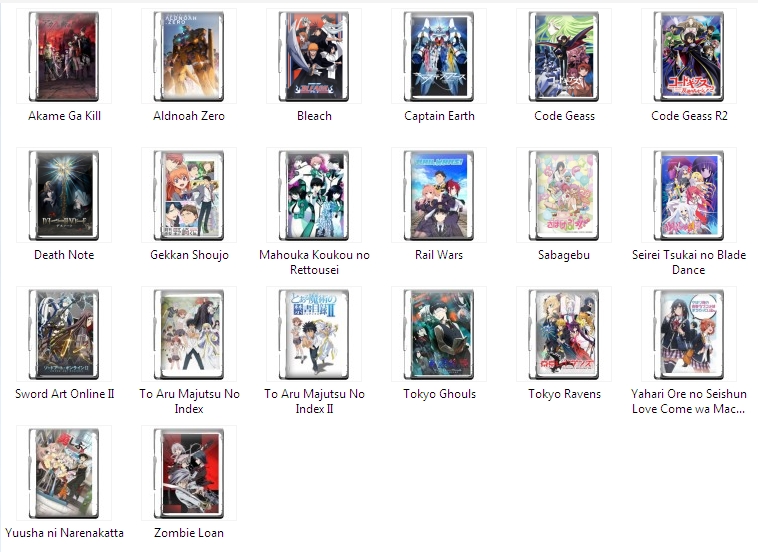 Anime Icons by Aashmur on DeviantArt