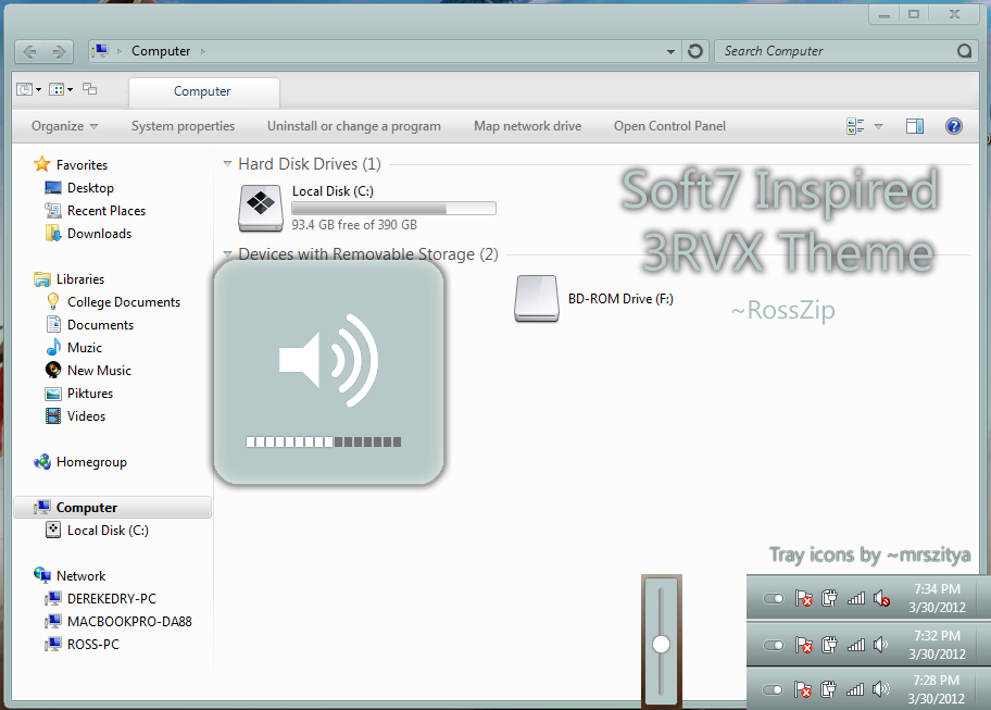 Soft7 Inspired 3RVX Theme by RossZip on DeviantArt