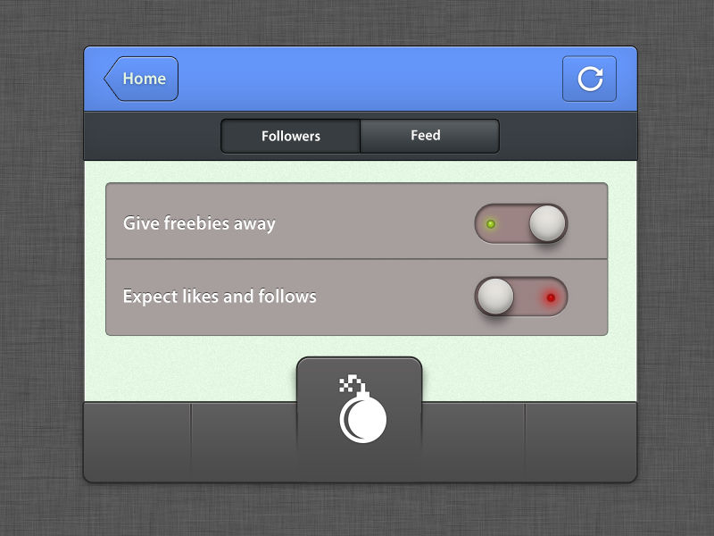 iOS App UI Kit + Free PSD Download by nashvail on DeviantArt