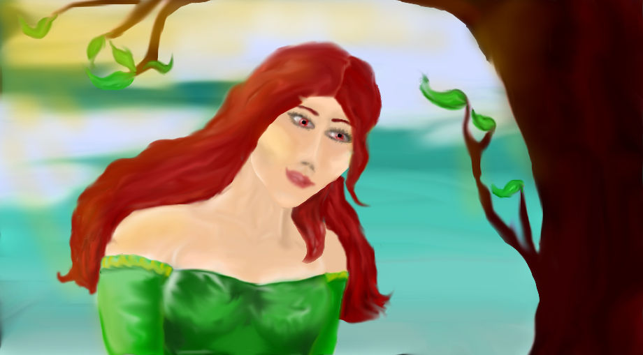Sapphire, The red headed vampire by RedRoseee on DeviantArt