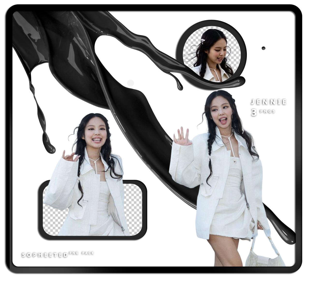 Jennie Kim png pack 2 by sopheeted by sopheeTed on DeviantArt