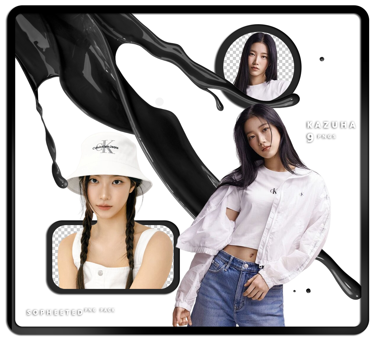 LE SSERAFIM KAZUHA png pack by sopheeted by sopheeTed on DeviantArt