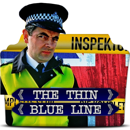 The Thin Blue Line Icon Folder by PipeCalvo on DeviantArt