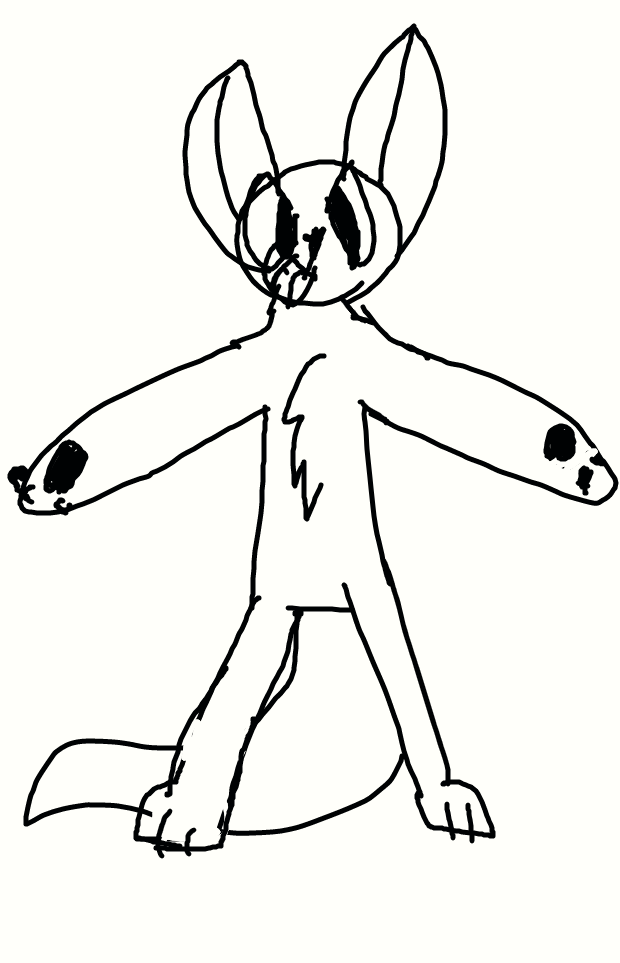 FTU Anthro Wolf Base by DrawingCatto on DeviantArt