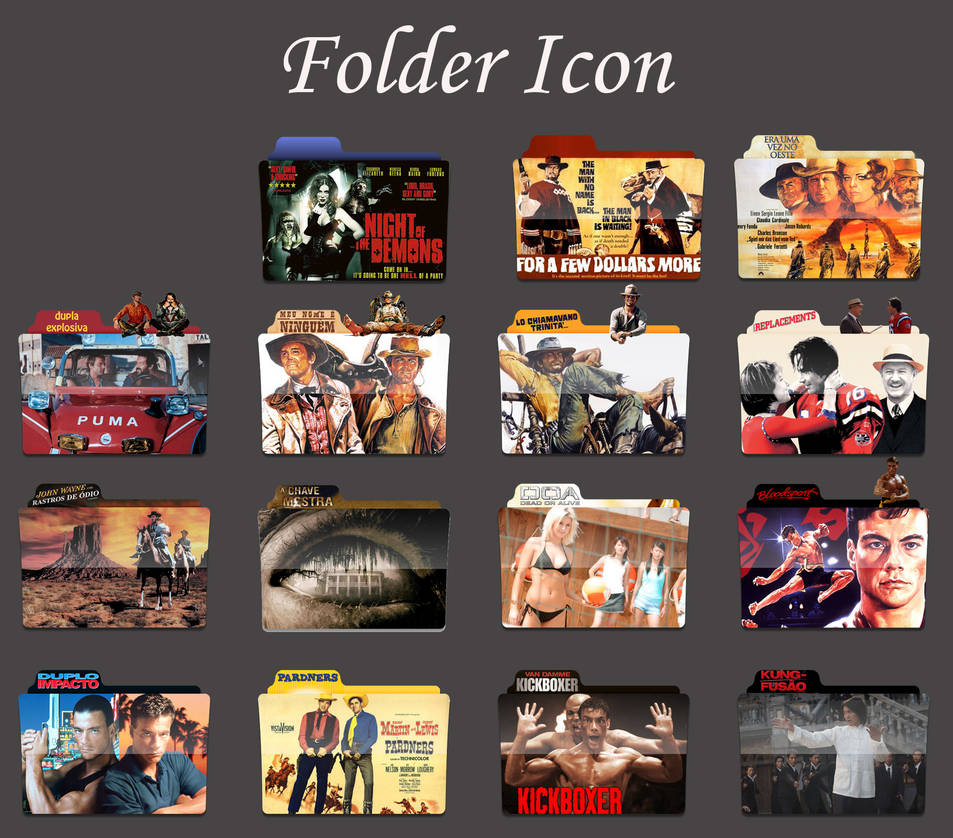 Folder Icon Movies by eduguest on DeviantArt