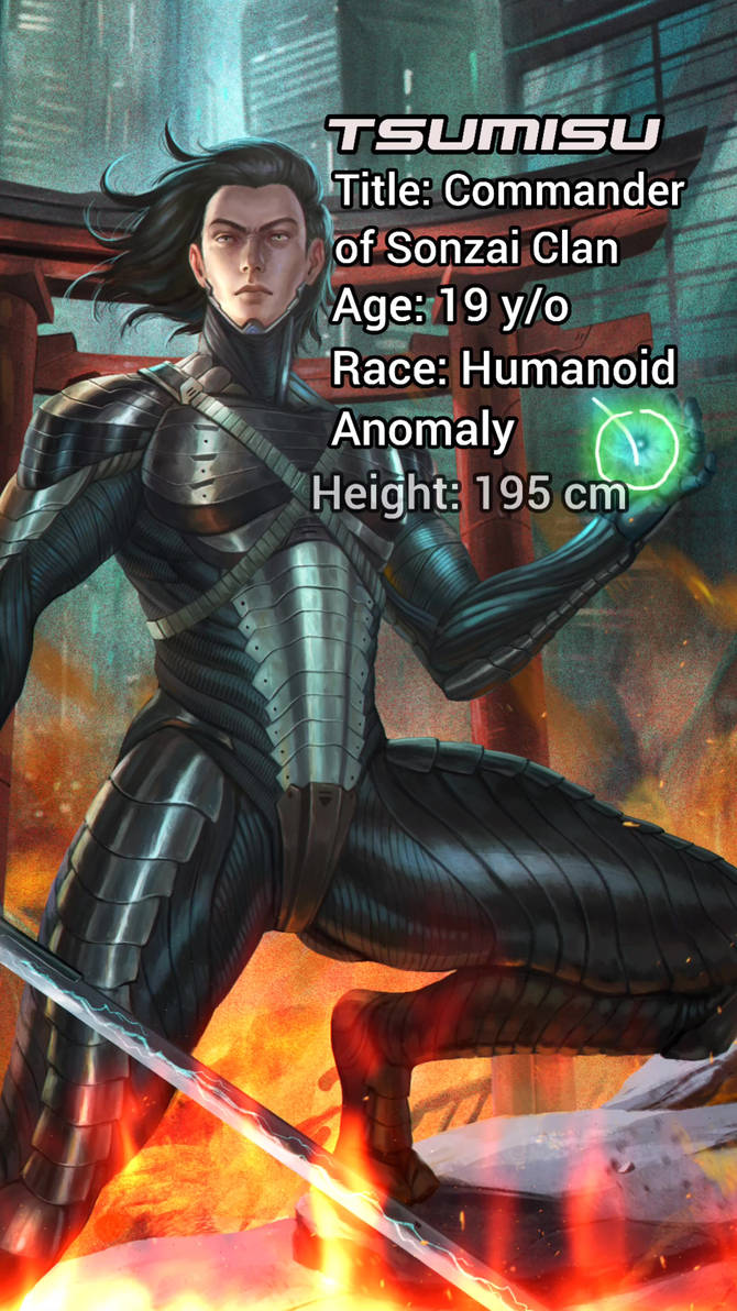 Character Profile: Commander Tsumisu by JourneyoftheShadow on DeviantArt