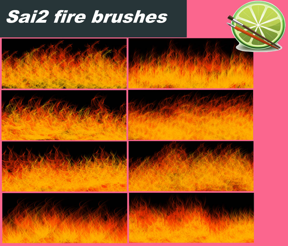 Sai2 fire brushes by alexa223344 on DeviantArt