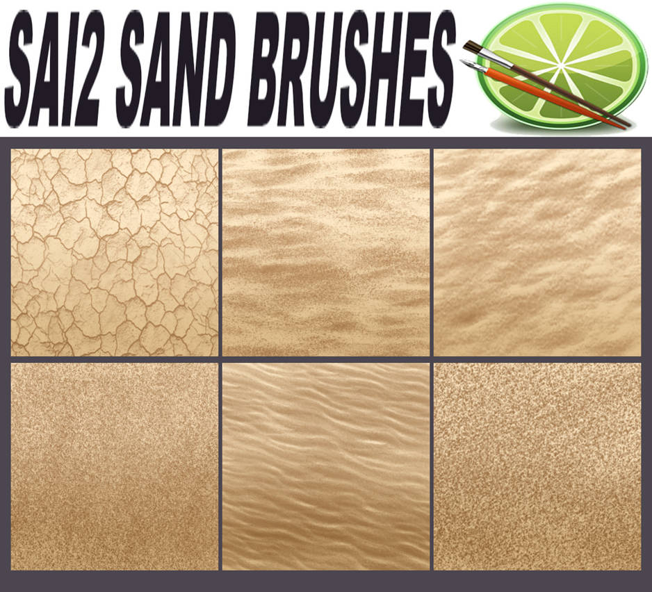 sand brush psd
