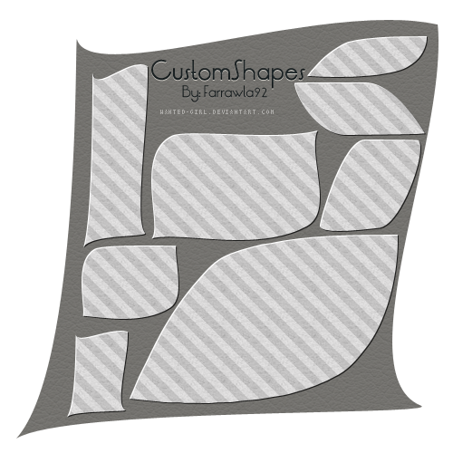 Customized Shapes 1 by Farrawla92 on DeviantArt