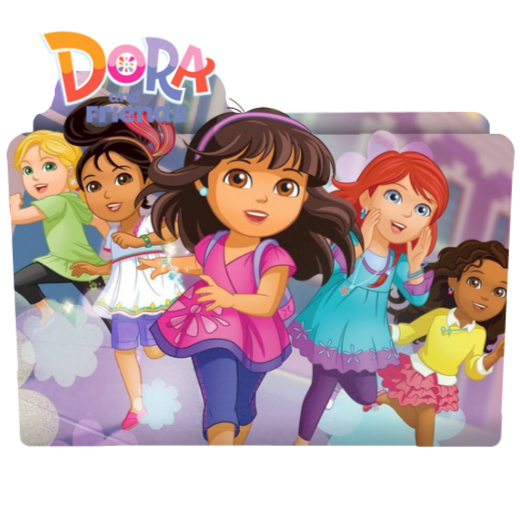 Dora and friends into the city folder icon by mariax185 on DeviantArt