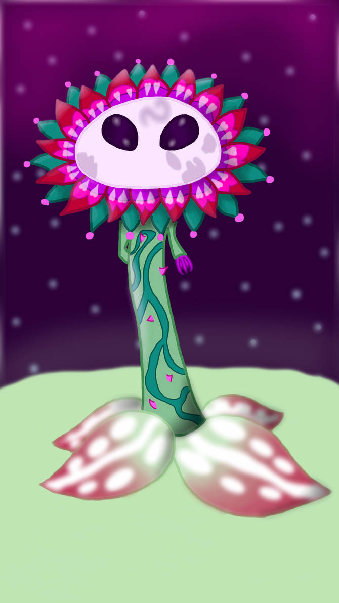 Alien flower by Halfskitty703 on DeviantArt