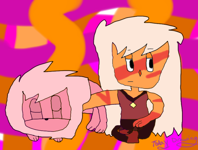 Big Cheese Puff And Cotton Candy by todaydrawing on DeviantArt