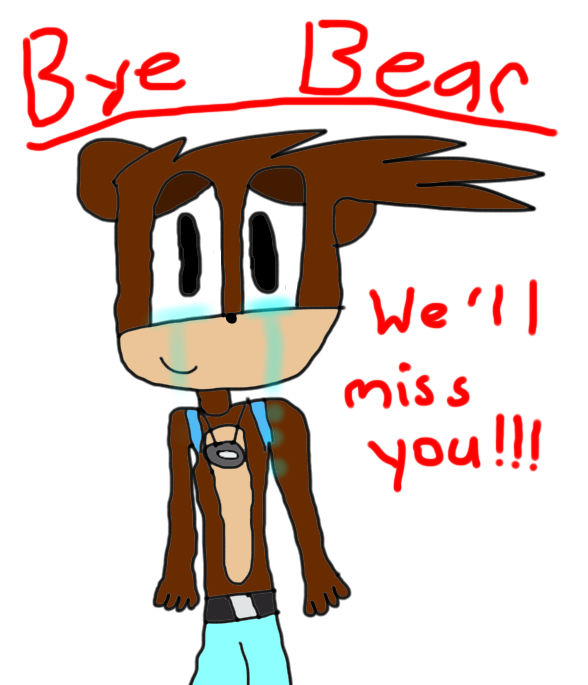 Bye Bear by todaydrawing on DeviantArt