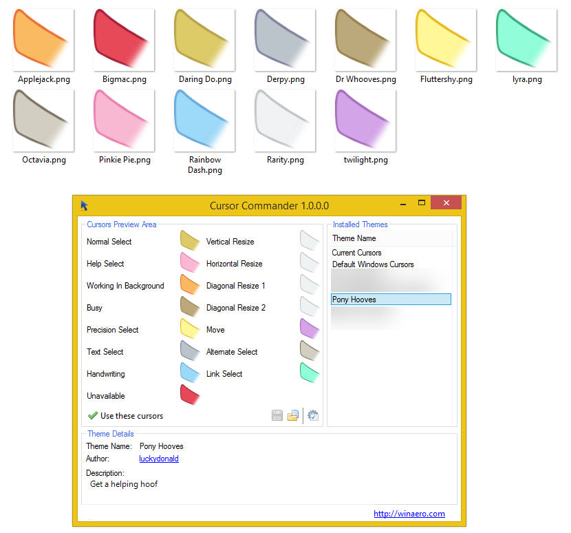 Hoof Cursors by luckydonald by luckydonald on DeviantArt