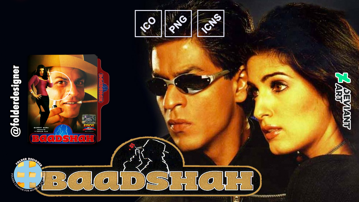 Baadshah (1999) Folder Icon by folderdesigner on DeviantArt