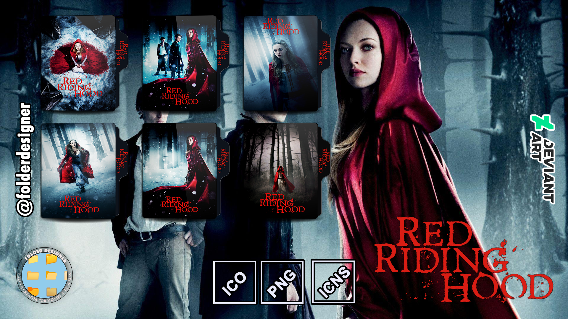Amanda Seyfried Red Riding Hood Poster
