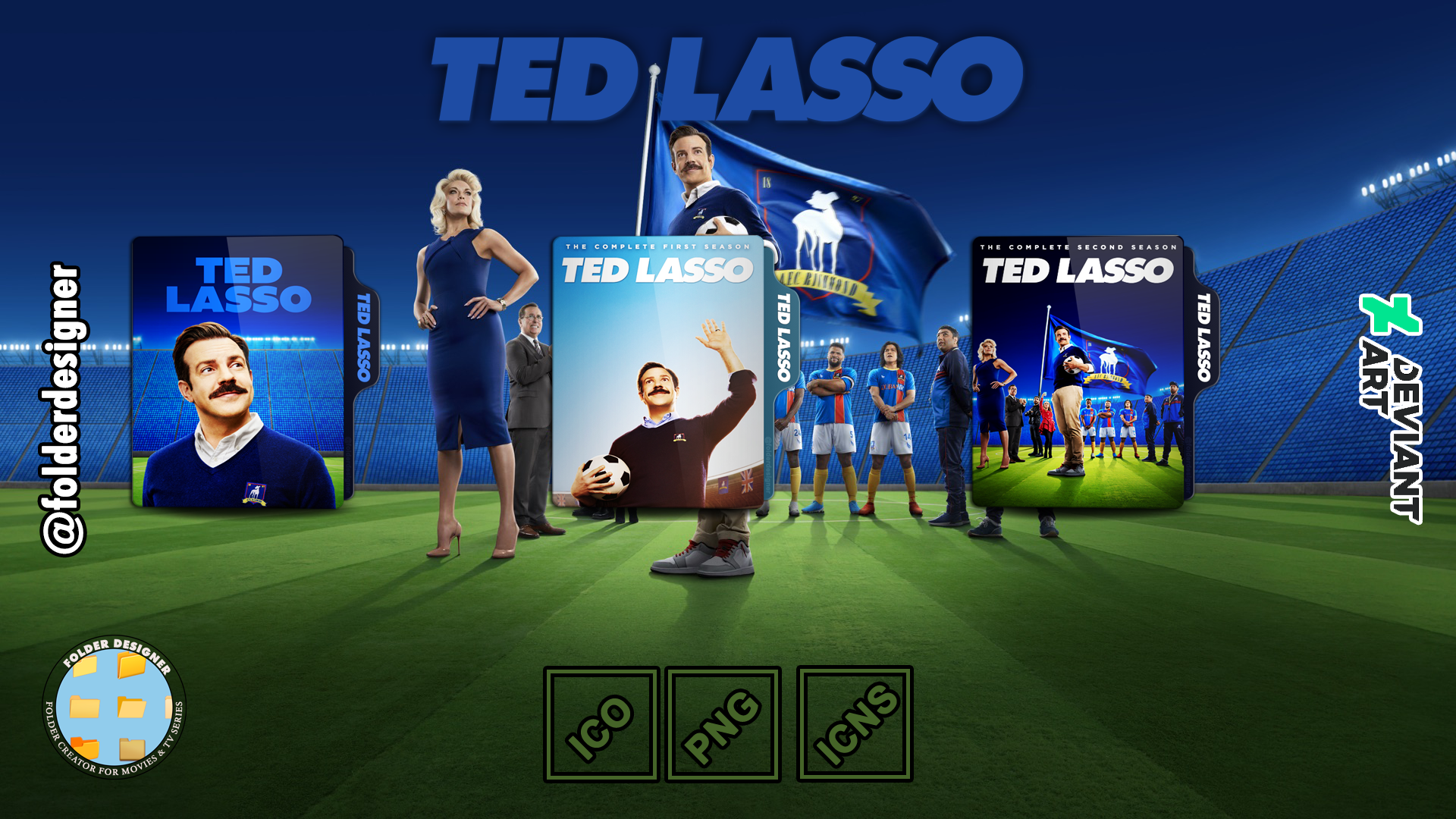 Ted Lasso TV Series Folder Icons by folderdesigner on DeviantArt