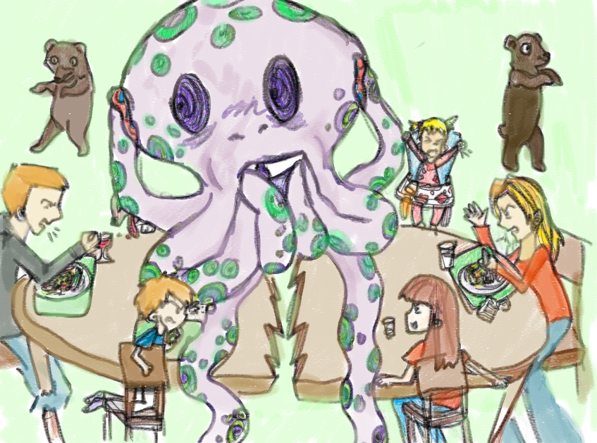 Dont Get The Octopus Upset by NitroRabbitNinja on DeviantArt